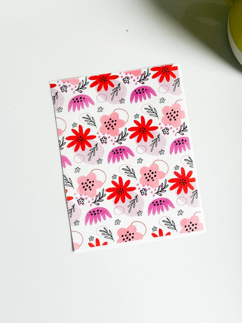 Tropical Polymer Clay Transfer Paper: Pattern Sheet (9x14cm) - Etsy