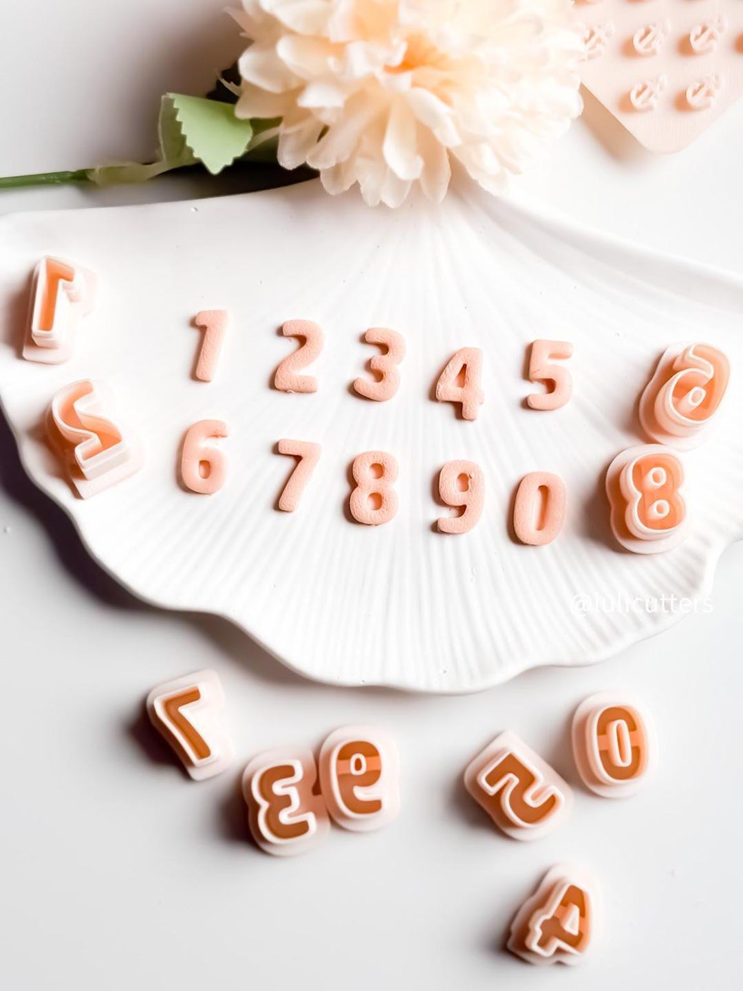 Number Clay Cutter Set: Polymer Clay, Cake Topper (15-30mm) - Etsy