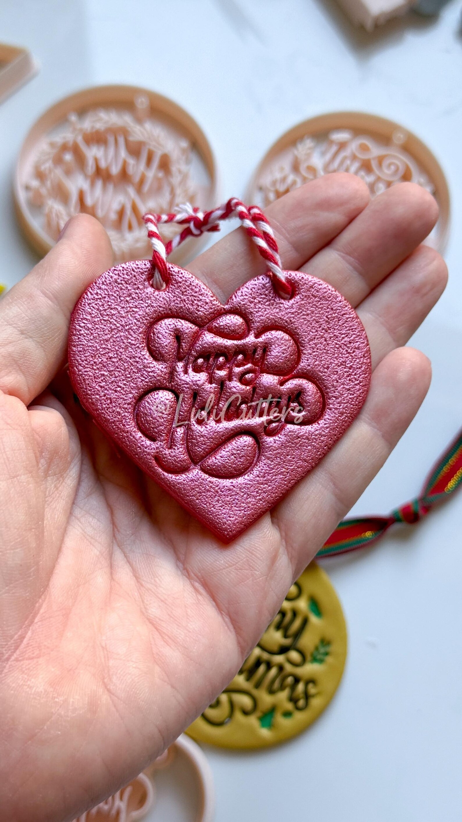 Holiday Ornament Clay Cutter Set: Christmas Designs - Christmas Tree ...