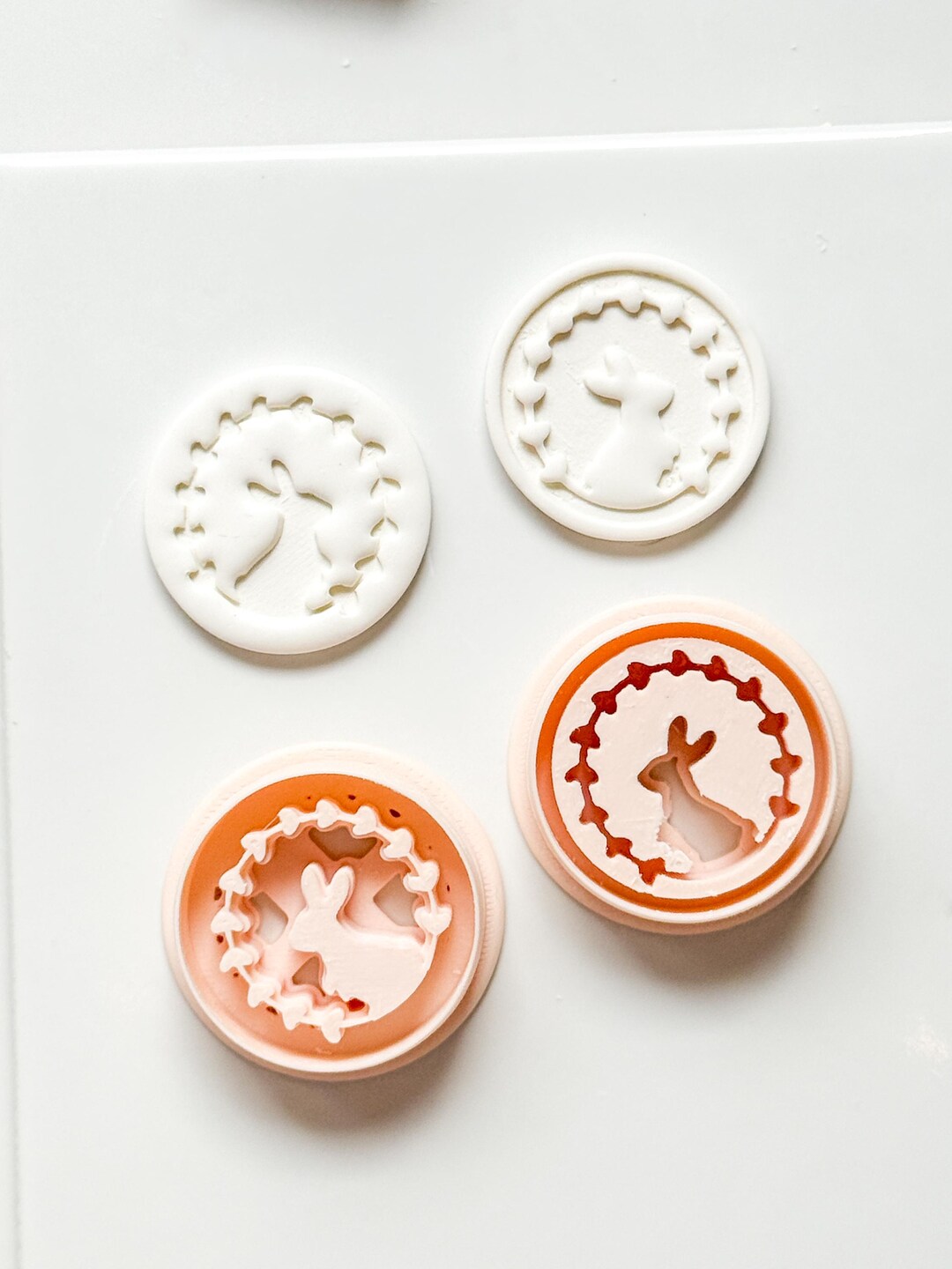 Hope Bunny Cutter: Emboss & Imprint Rabbit Shape for Polymer Clay - Etsy