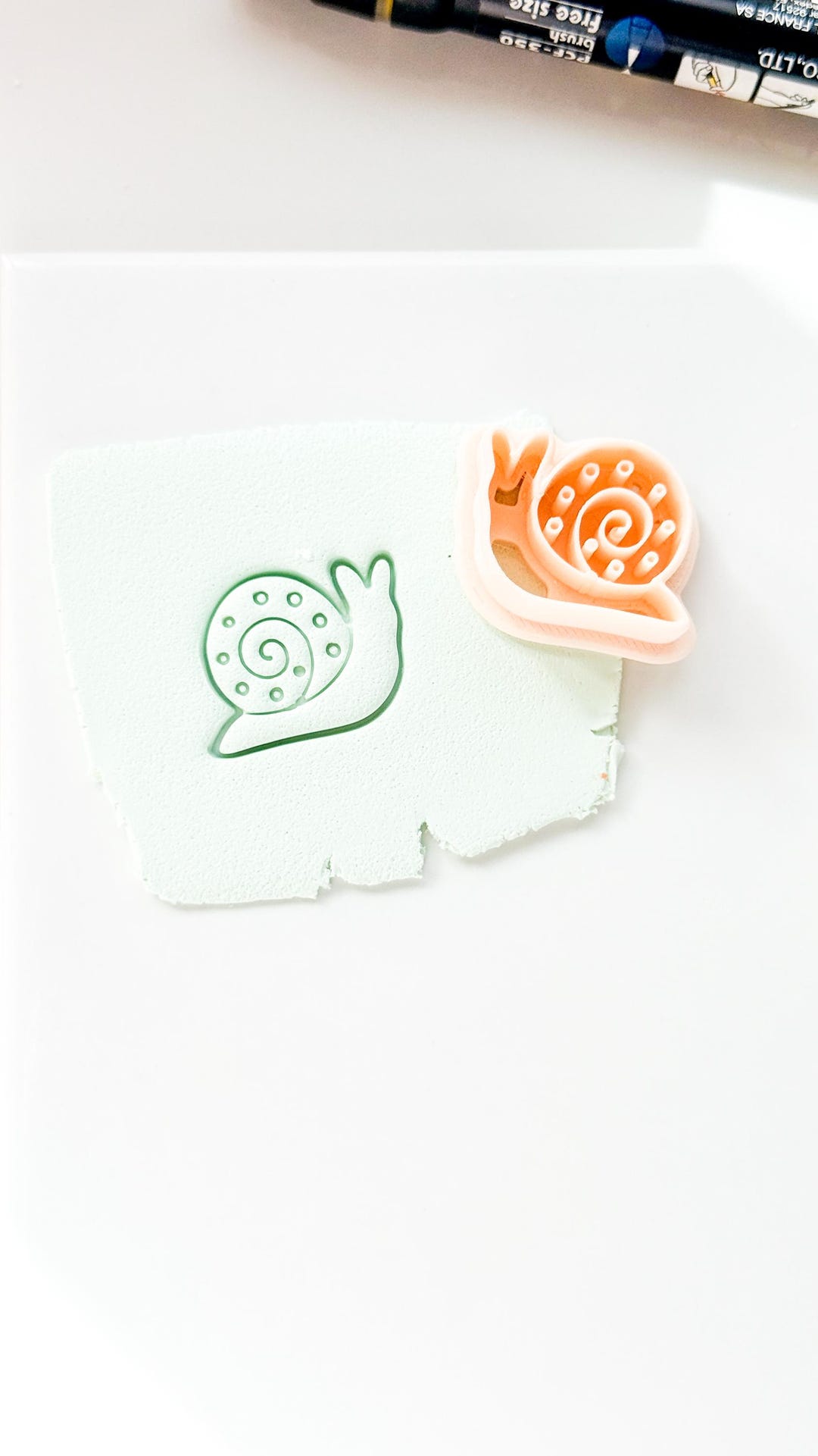 Tiny Traveler Clay Cutter: Whimsical Snail Design - Etsy