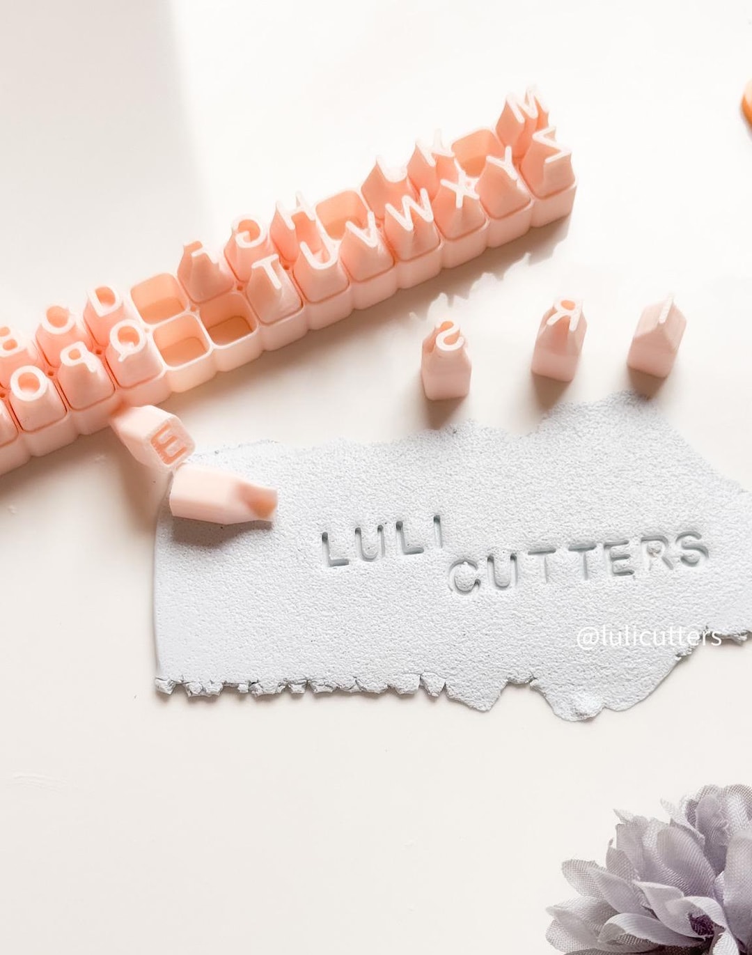 Lowercase Letter Stamp Set for Clay: Alphabet Imprint Tool (6mm 7mm 8mm ...