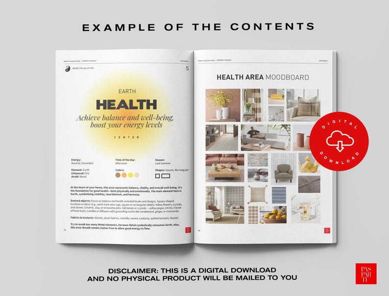 Modern Feng Shui Guide | Bagua Map Guide | Digital Download - Etsy