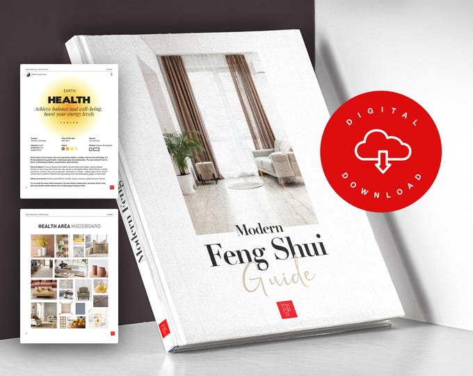 Modern Feng Shui Bagua Map Poster (digital Download) - Etsy Canada
