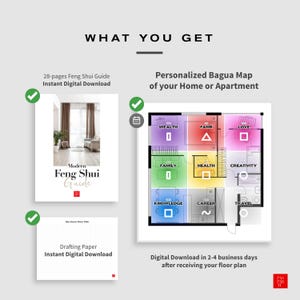 Personalized Feng Shui Bagua Map | Custom Feng Shui Bagua Map of Your Home | Improve the Energy ...