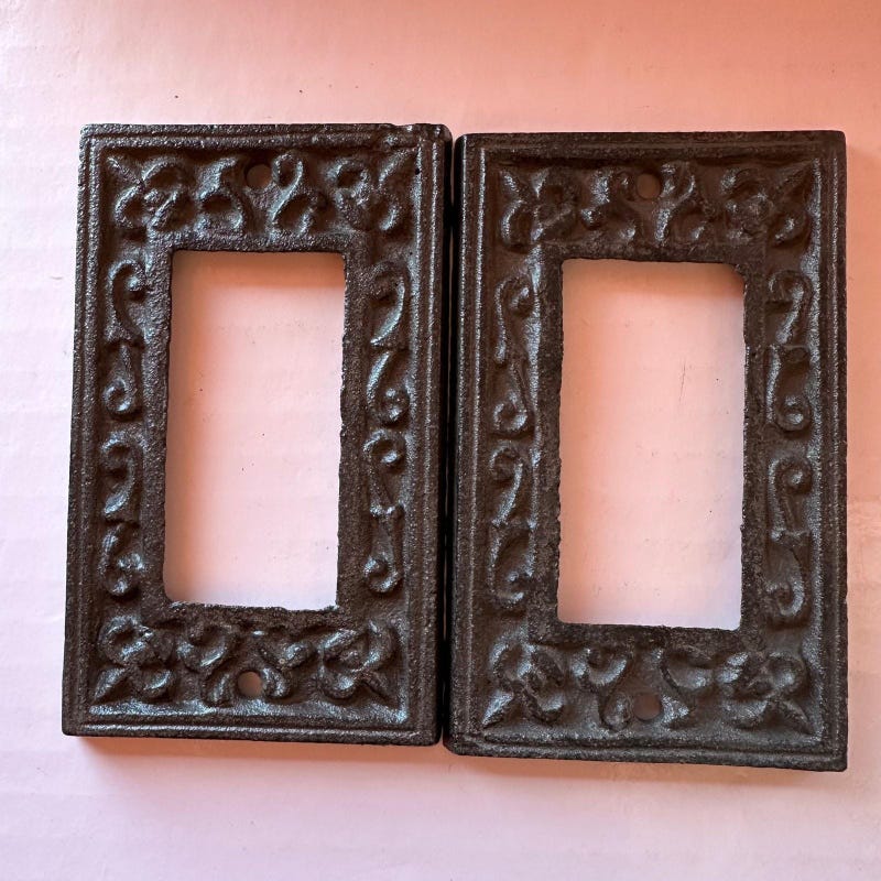 Iron Switch Plate - Etsy