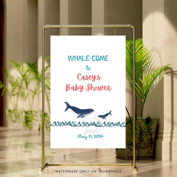 Whalecome - Etsy