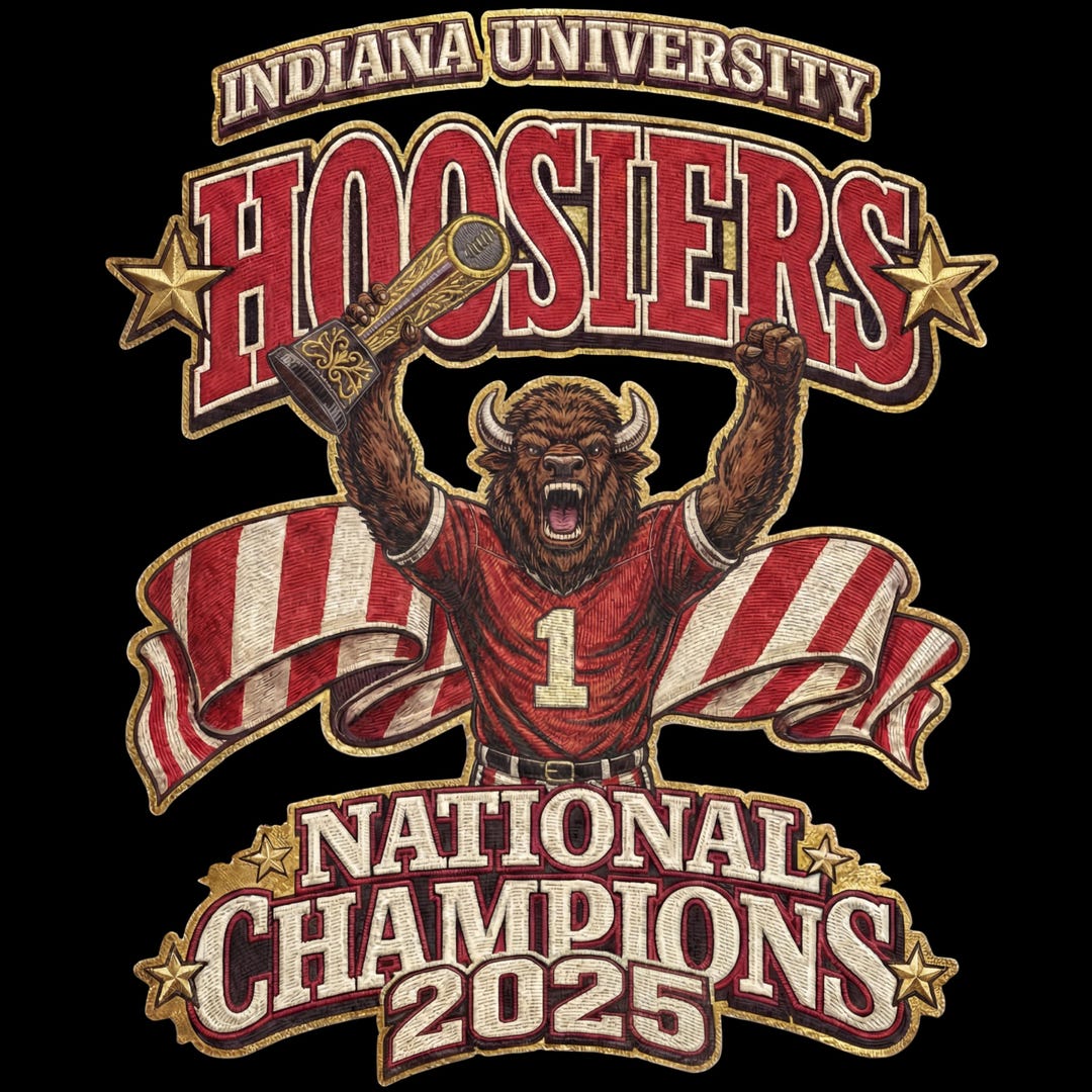 2025 Indiana Hoosiers National Championship SVG PNG Jpg Pdf, Instant ...