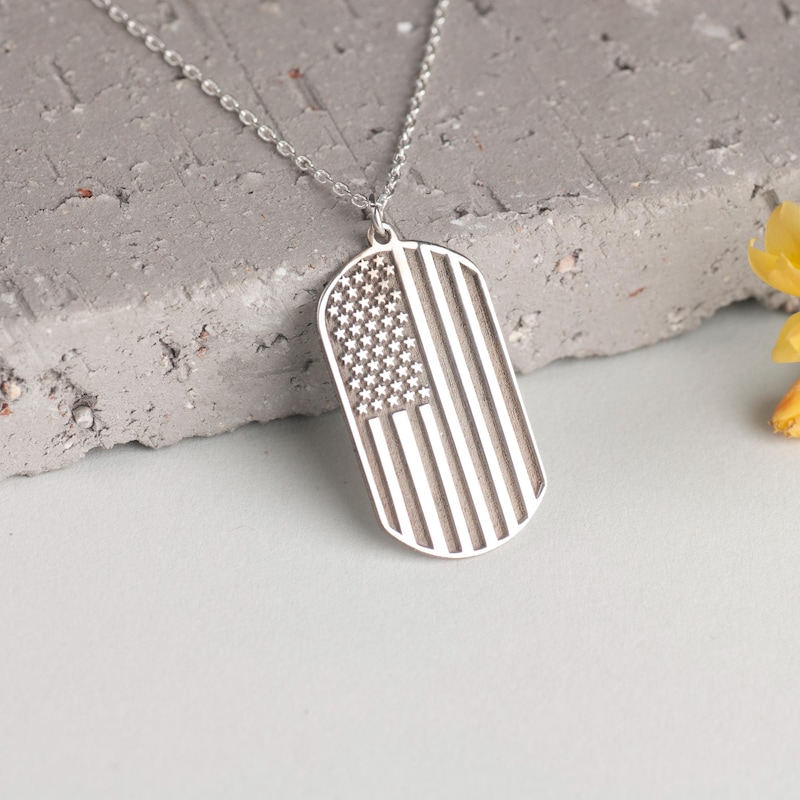 Us Flag Cross Charms - Etsy