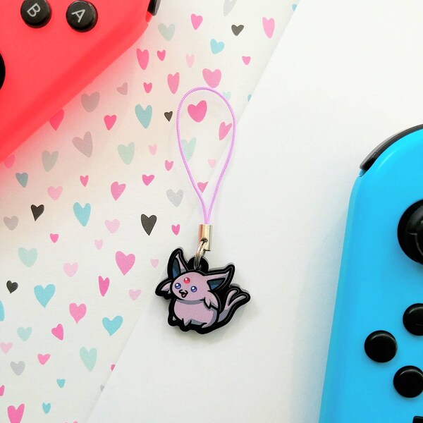 Espeon Keychain - Etsy