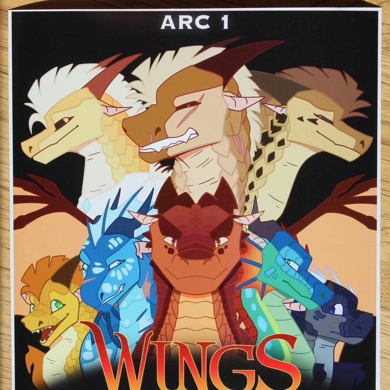 Wings of Fire Poster - Etsy