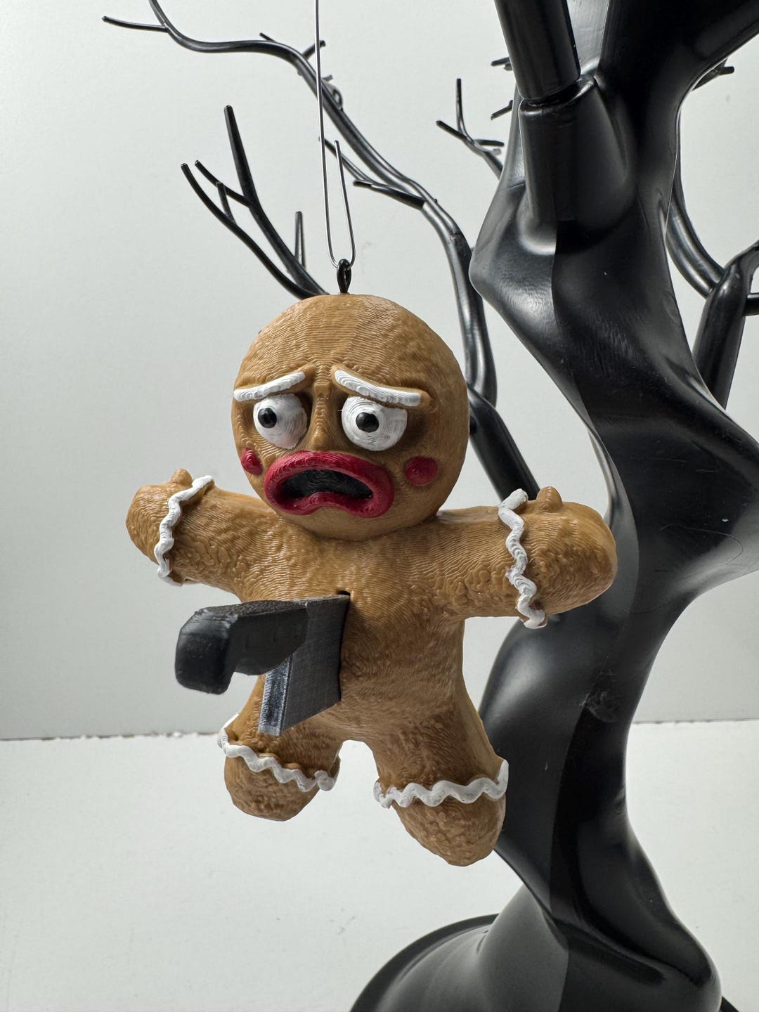 Horror Ornament Gingerbread Man Christmas Halloween Tree Sci-fi Alien ...