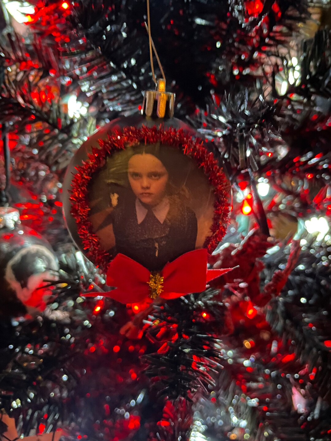 Wednesday Addams Ornament - Etsy