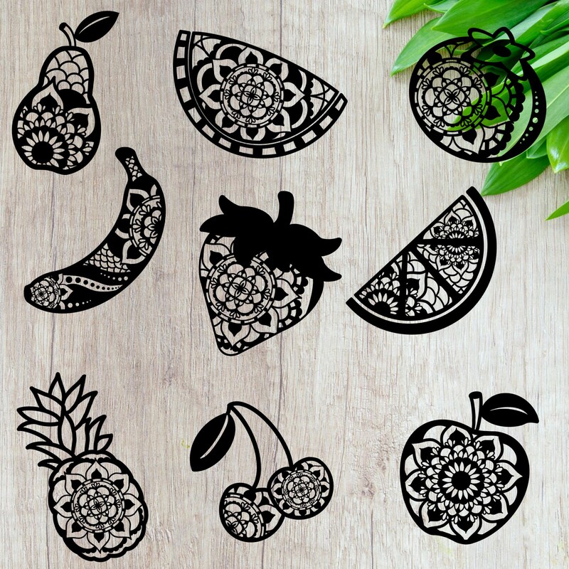 Fruit Mandala - Etsy