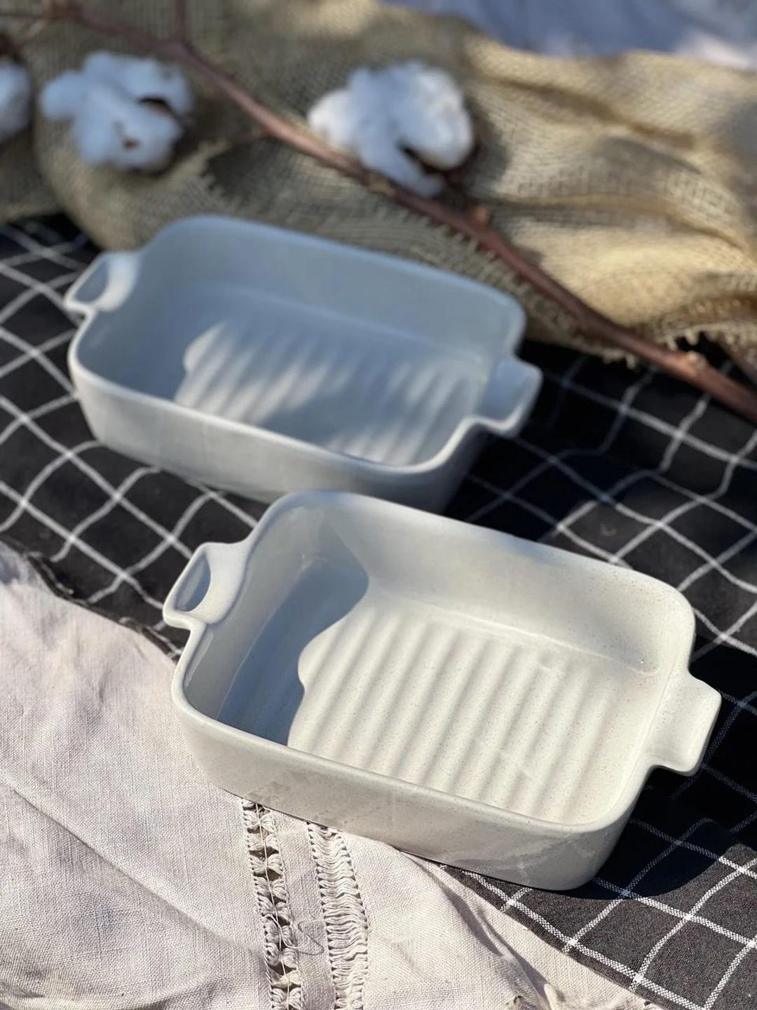 Handmade Mini Baking Dish 500 Ml – Small, Durable, Eco-friendly ...