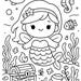 Printable Fantasy Creatures Coloring Book for Kids – 10 Magical Chunky ...