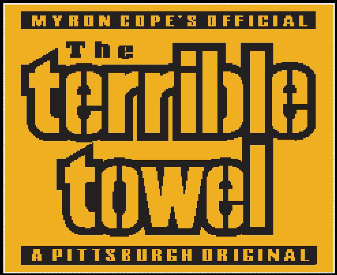 Pittsburgh Steelers Tapestry Crochet Blanket Pattern - Etsy