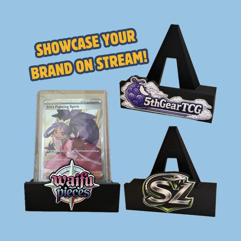 Trading Card Stand - Etsy