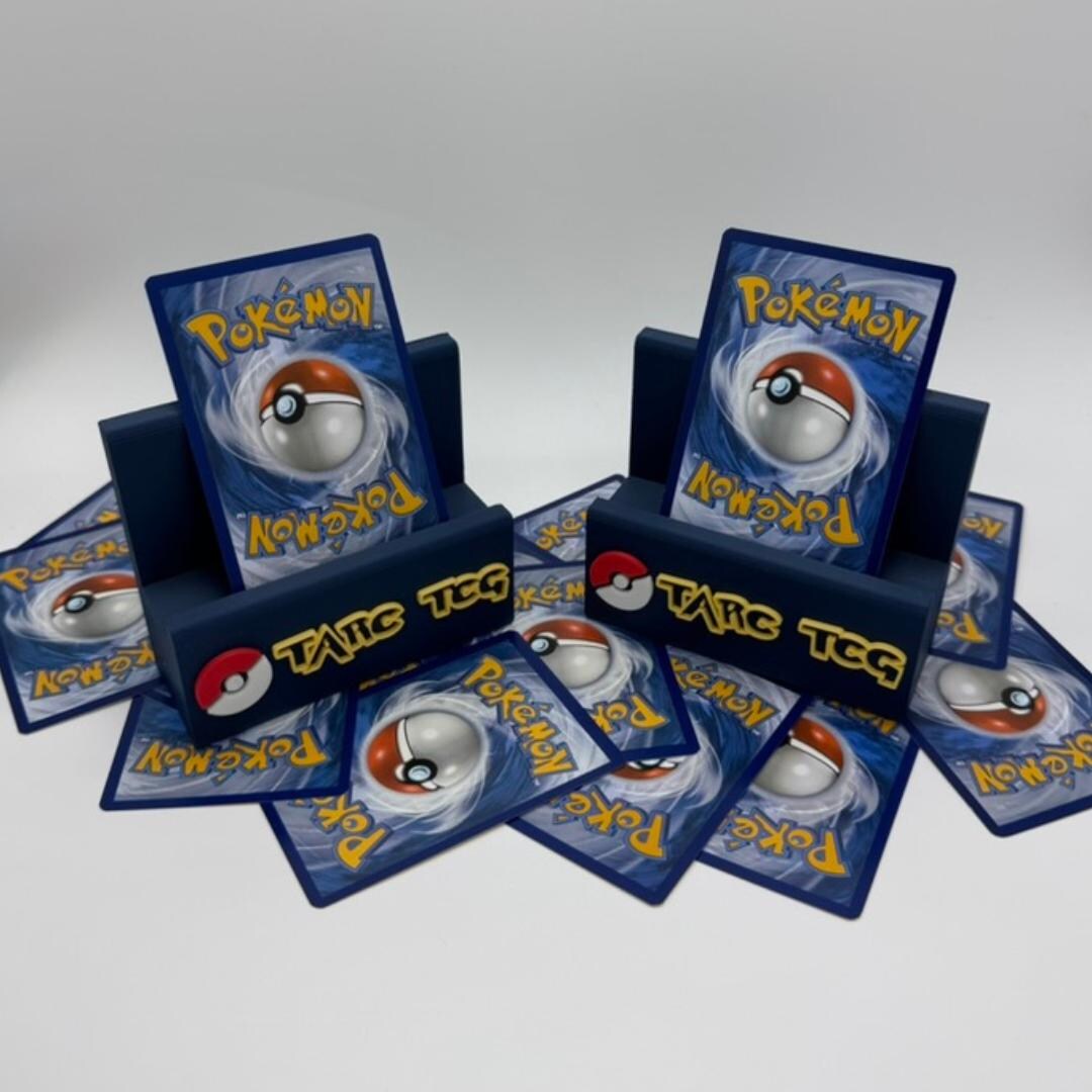 Custom Booster Pack Stand | TCG Display Stand | Fits Sleeved Packs, PSA ...