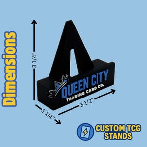 Custom Trading Card Stand | Personalized TCG Display | PSA Slabs, Top ...