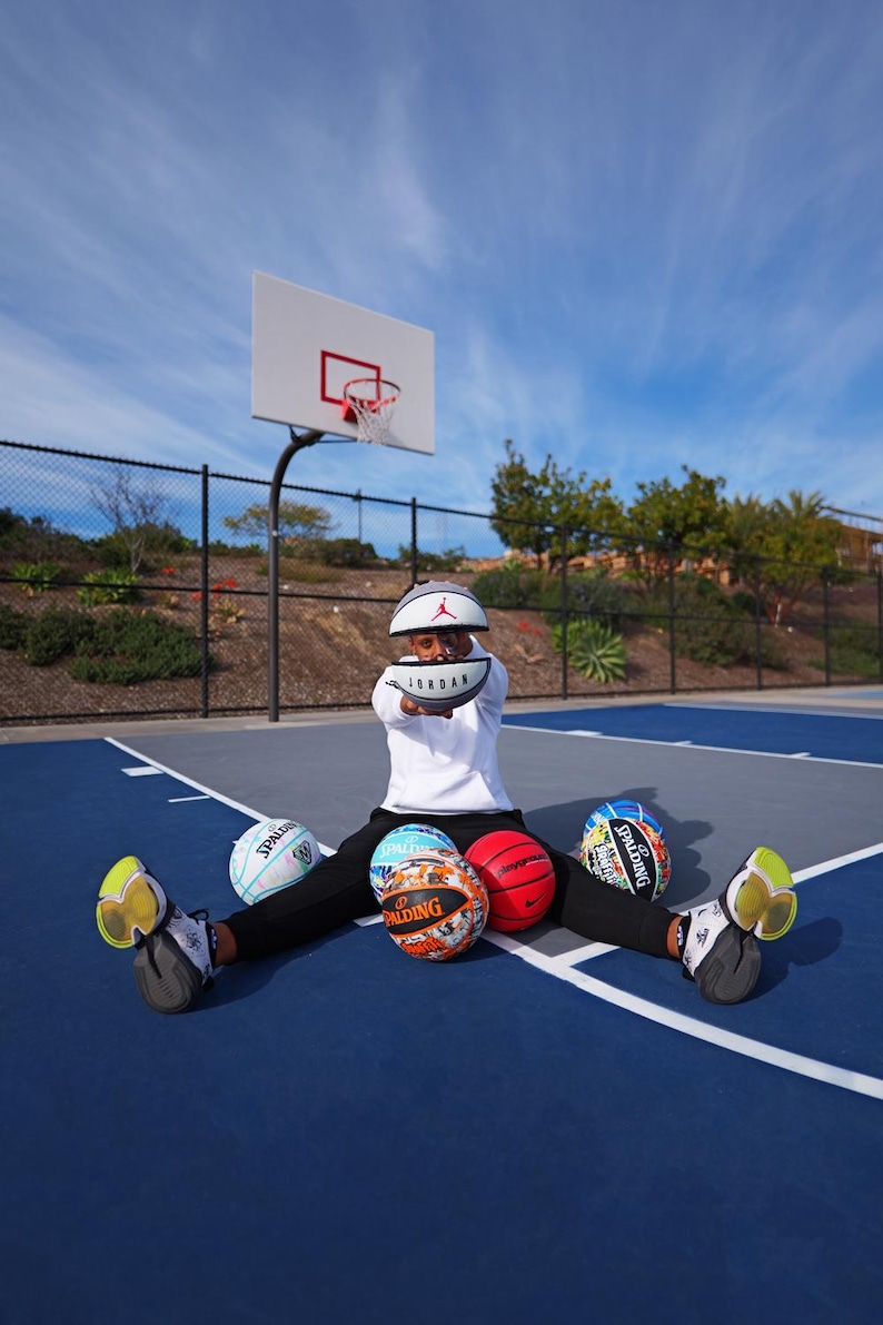 LED Basketball Shelf - Orange, Shoe Shelf, Basketball Gift, NBA, Shoe ...