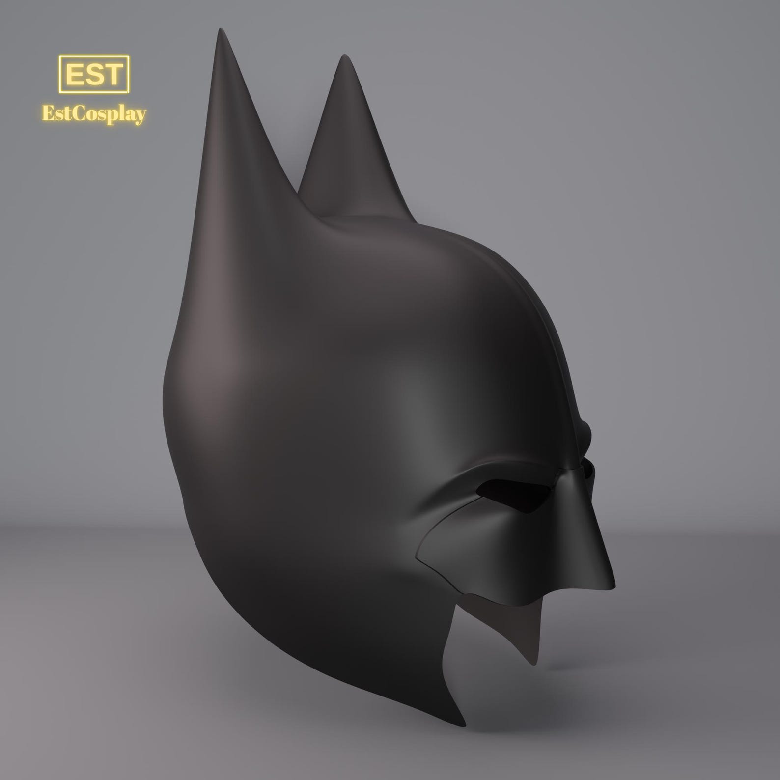 Batman Mask 3D STL File, Batman Helmet STL File, 3D Printable Batman ...