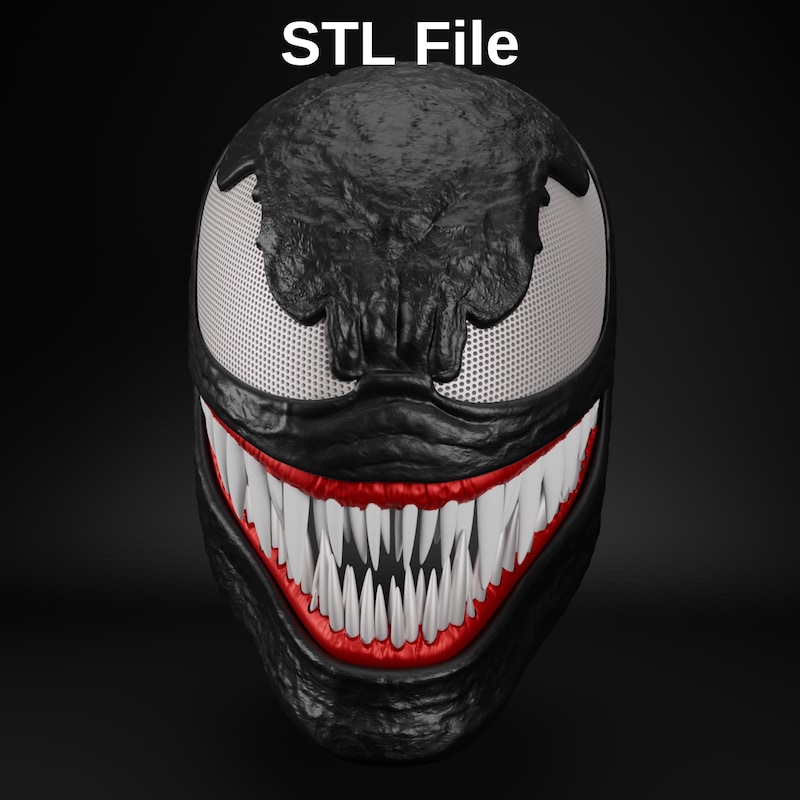 Venom Mask - Etsy