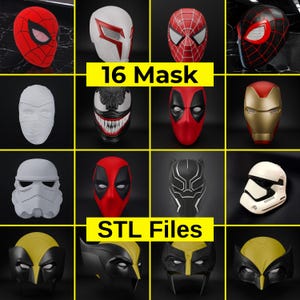 Realistic Venom Mask - Etsy