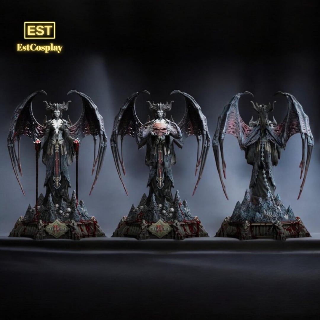 3D Lilith Figure Model STL File - Etsy