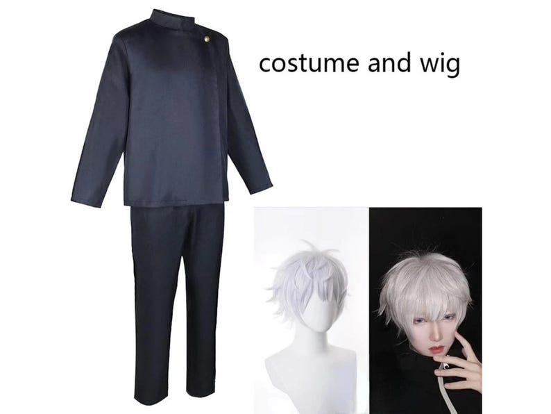 Gojo Satoru Cosplay Outfit, Gojo Satoru Cosplay, Anime Cosplay for Men ...