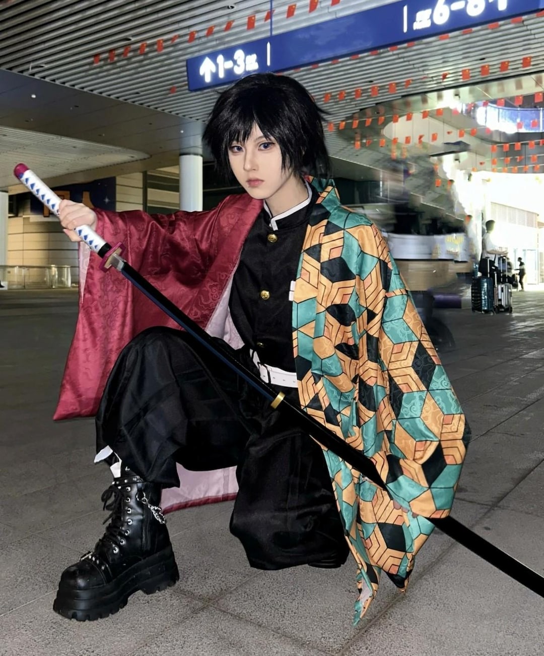 10-day Production Time - Demon Slayer Tomioka Giyu Cosplay Outfit ...