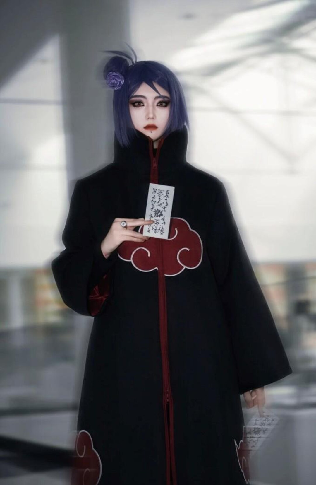 10-day Production Time - Naruto Akatsuki Cloak Cosplay Costume, Red ...