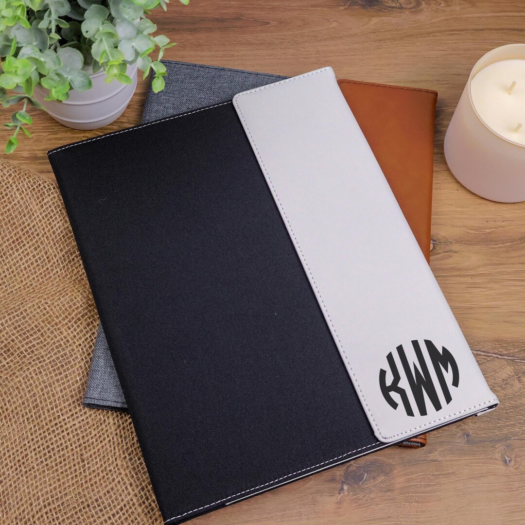 Personalized Magnetic Portfolio | Custom Engraved Padfolio - Etsy