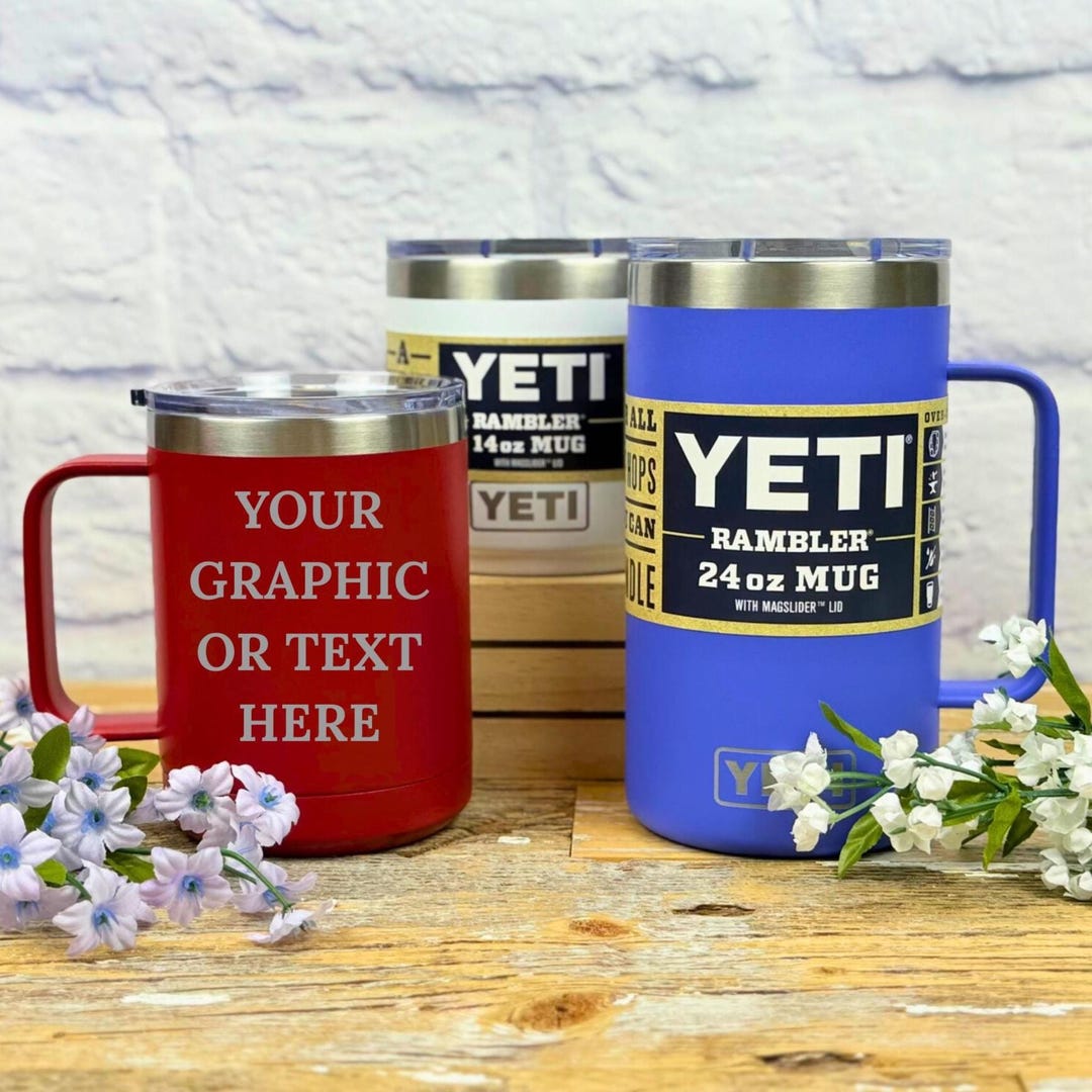 Personalized Engraved Coffee Mug: YETI® or Polar Camel Mug With Handle ...