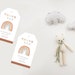 Rainbow Favor Tags, Rainbow Baby Shower, Gift Tags, Boho Favor Tags ...