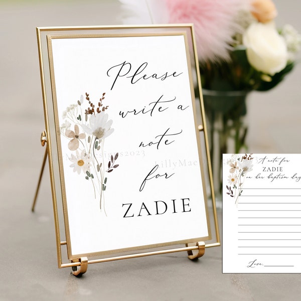 Lds Baptism Note - Etsy