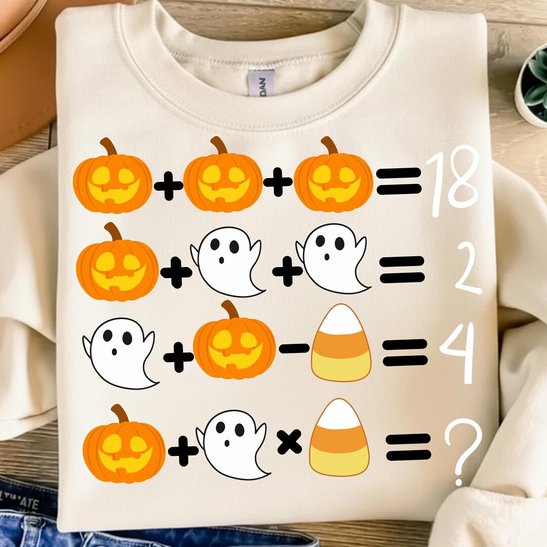 Halloween Math Teacher PNG, Png Files ,pumpkin Order of Operations ...