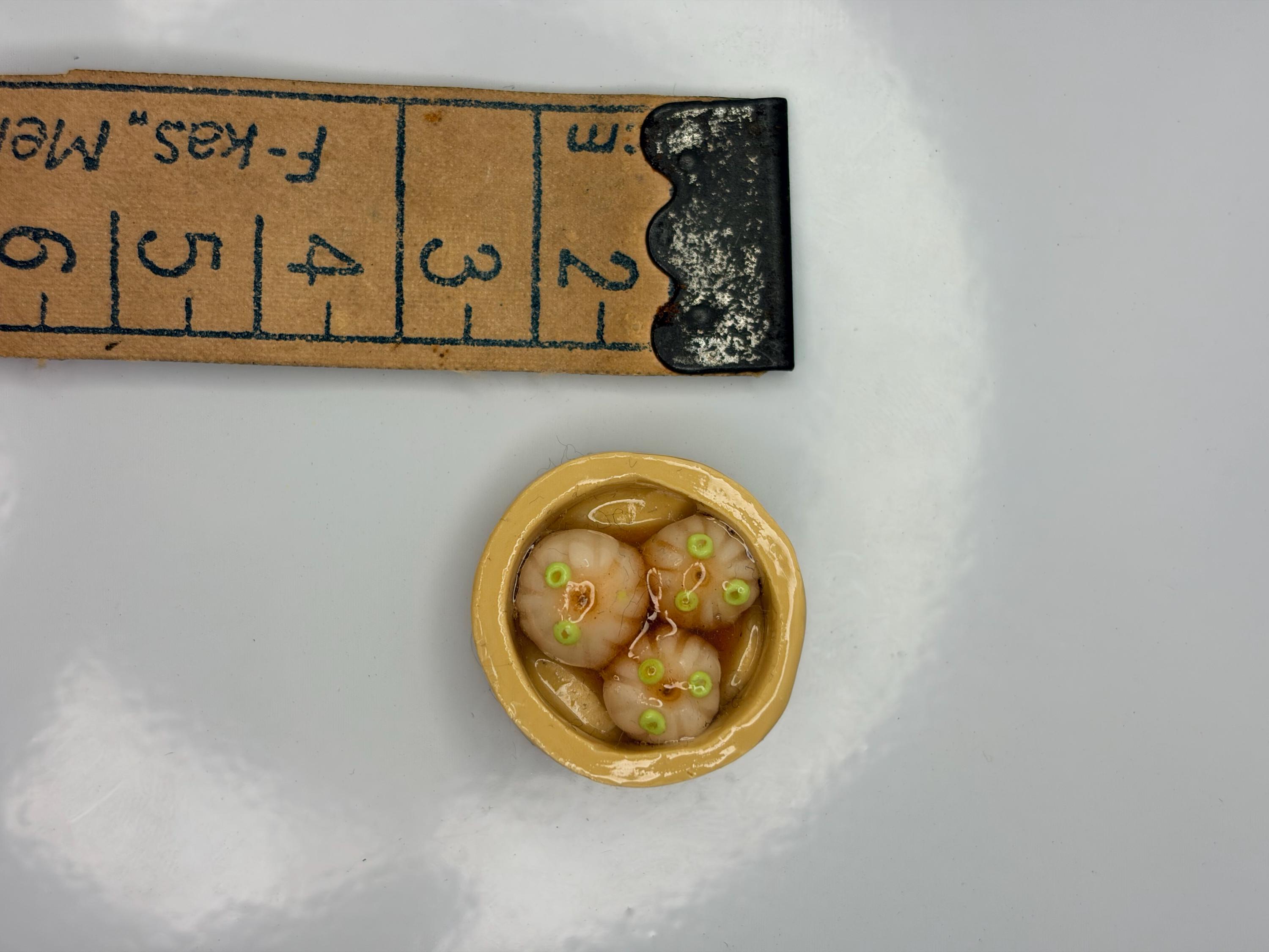 Handmade Miniature Xiao Long Bao Bun Dumpling Magnet (polymer Clay) - Etsy