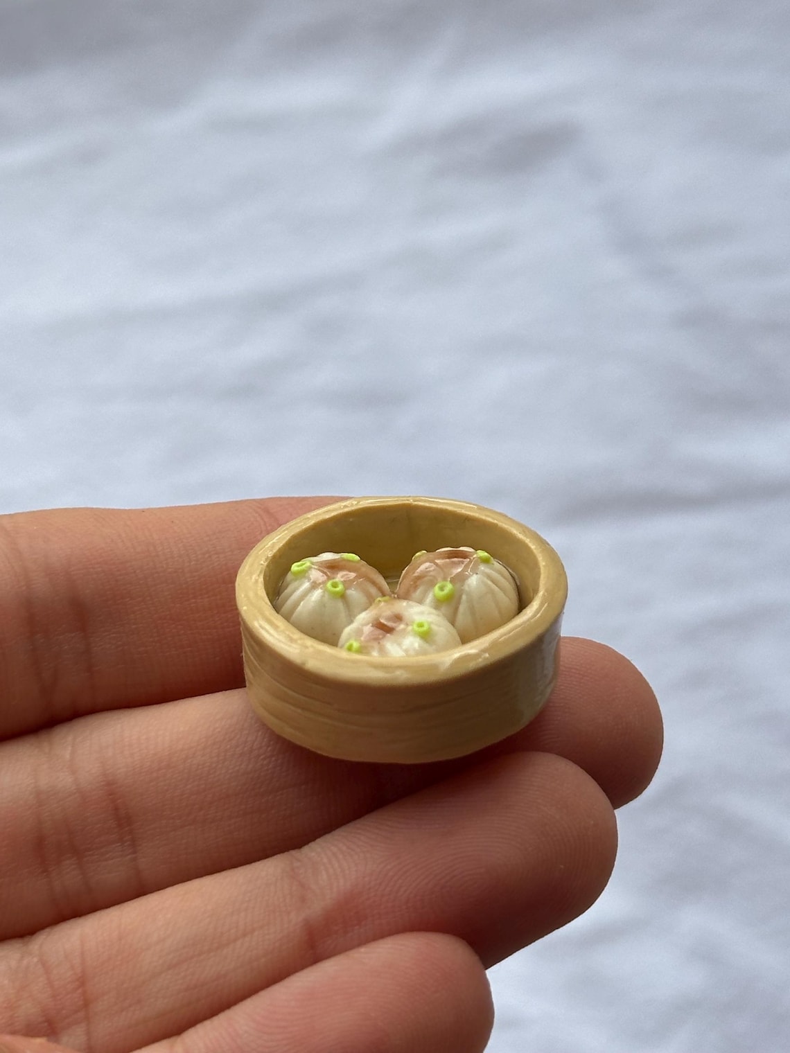 Handmade Miniature Xiao Long Bao Bun Dumpling Magnet (polymer Clay) - Etsy