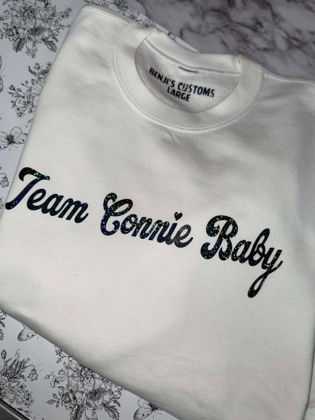 Team Connie Baby Crewneck - Etsy