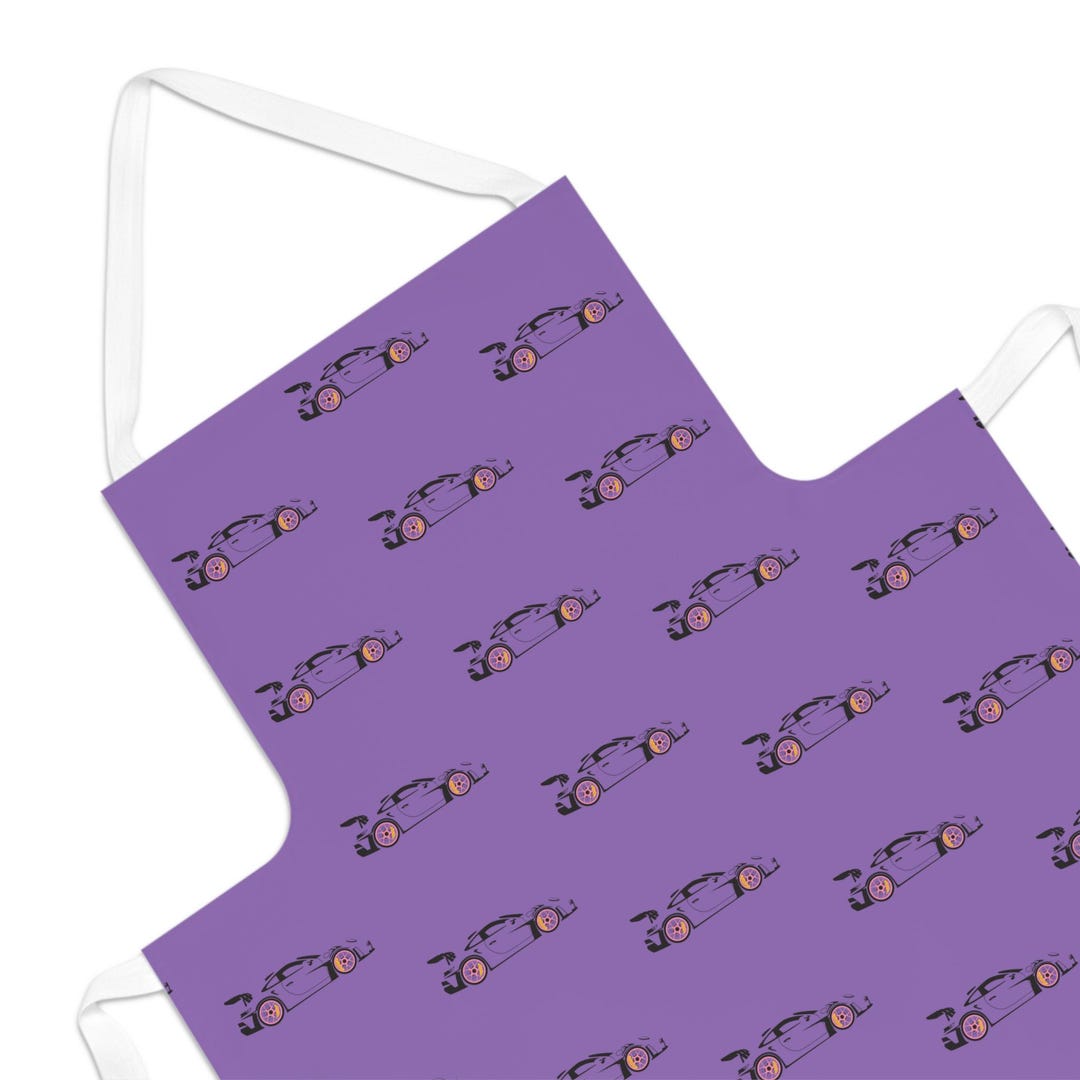 Pink/yellow GT3 RS, Adult Apron (AOP), 911, Sports Car, Performance ...