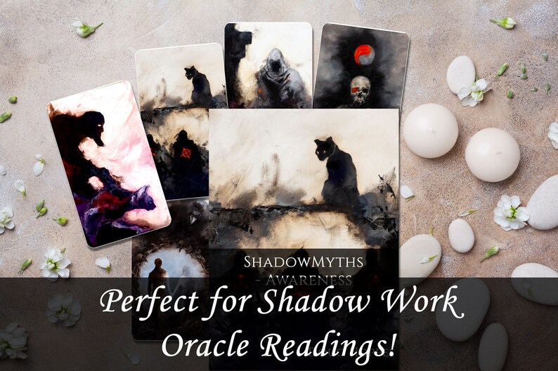Witch Dark Oracle Deck With Downloadable Content Dnd Campaign - Etsy