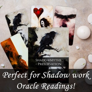 Shadow Oracle Deck and Divination Tool With Downloadable Content, Dark ...