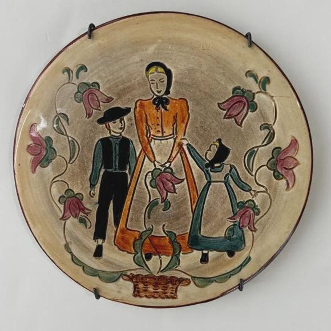 Pennsbury Pottery Ceramics | 1980s Handmade Folk Art | Pennsylvania ...