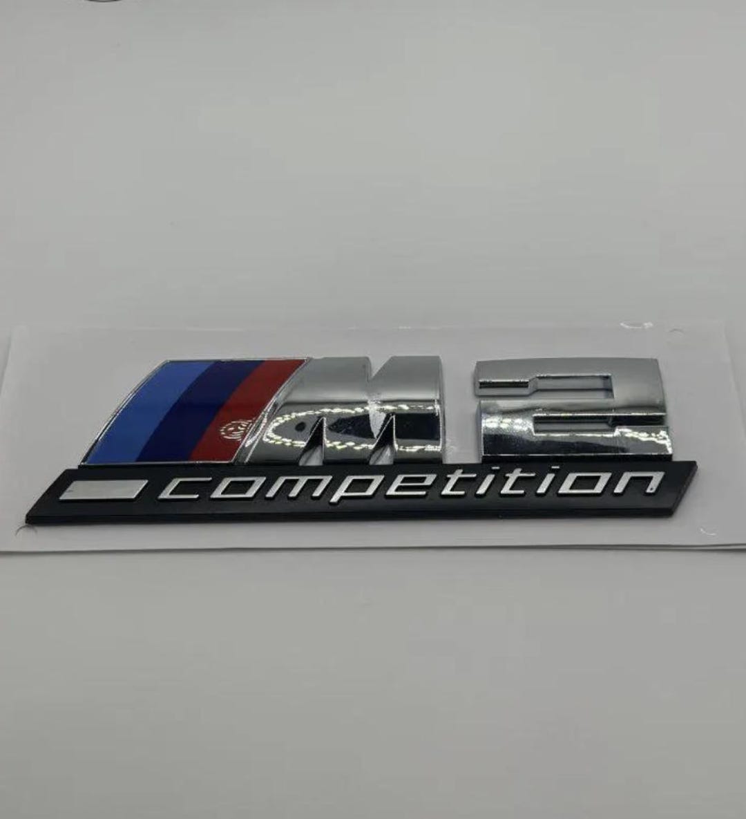 BMW M2 Competition Silver Chrome Emblem Badge 130*40mm - Etsy