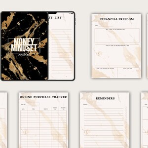 Abundant Money Mindset Digital Journal | Abundance Mindset | Money ...