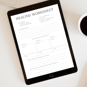 Crystal Healing Journal Printable | Digital Chakra & Energy Tracker ...