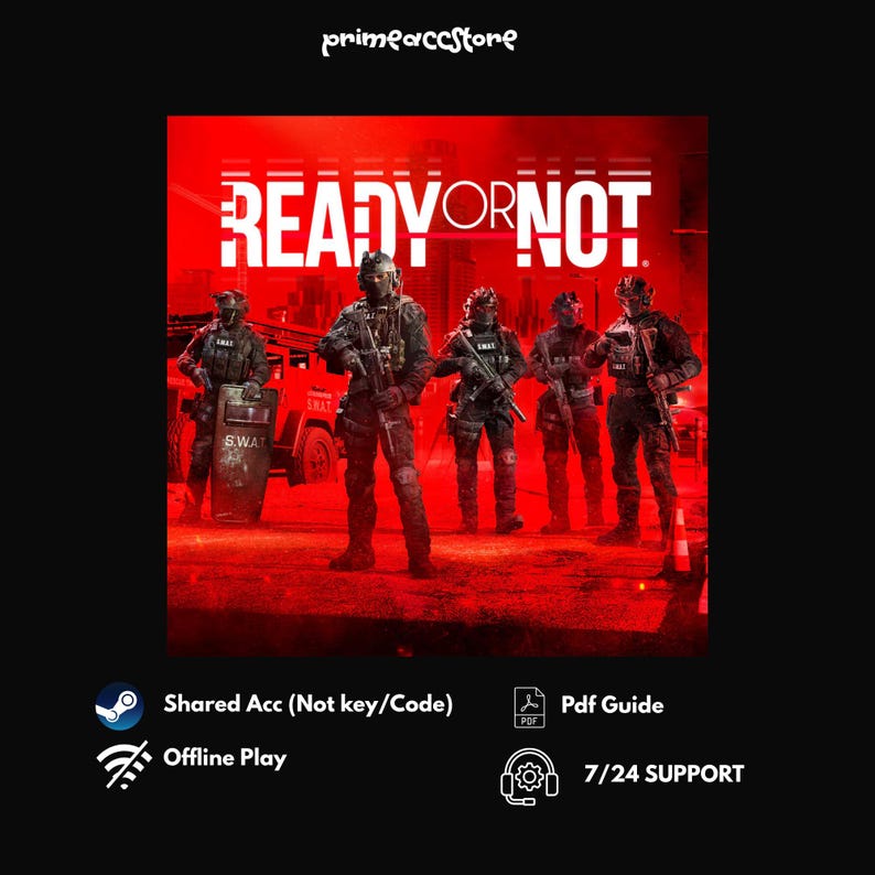 Ready or Not - PC | Steam - Guide Tutorial - Etsy