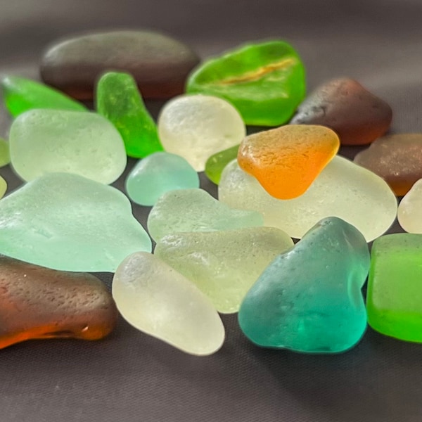Rare Colors of Sea Glass - Etsy