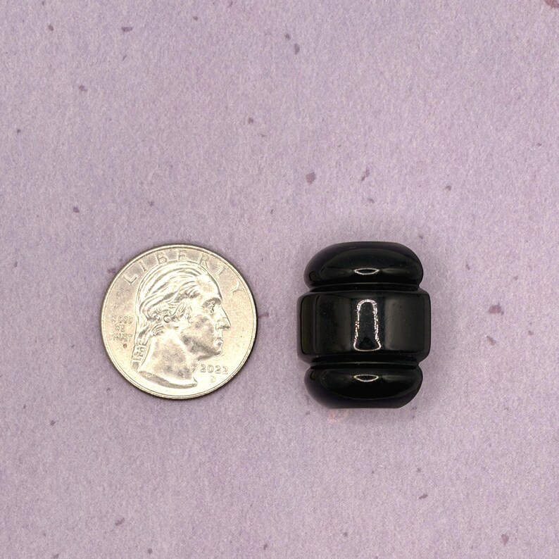 Vintage Black Plastic Buttons - Etsy